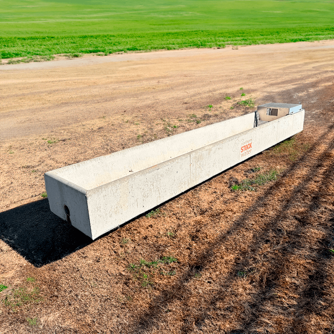 Durable Concrete Sheep Trough with Lid for Farmers – Austral Ag