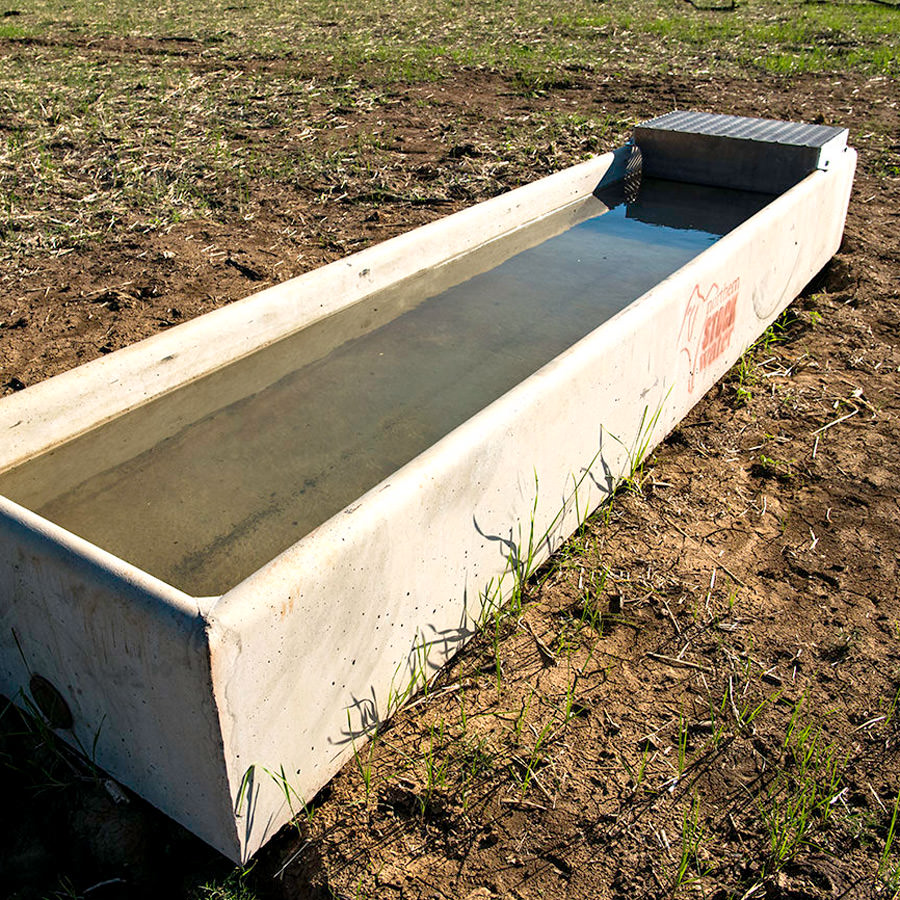 Durable Concrete Sheep Trough with Lid for Farmers – Austral Ag