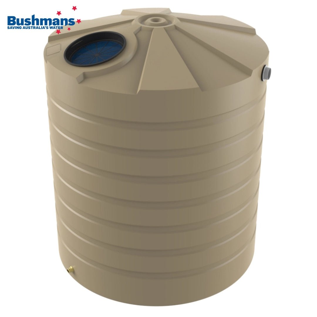 Bushmans 5000L Tall Round Water Tank - Durable Water Storage – Austral Ag