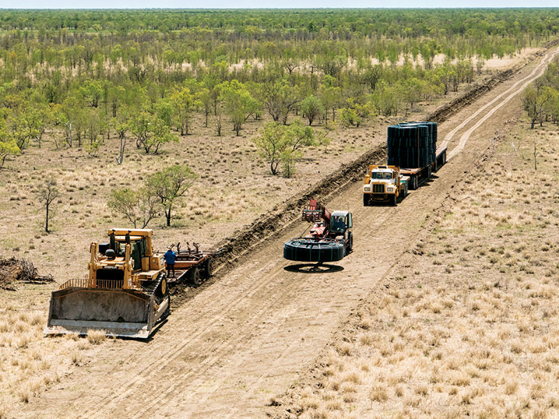 Blue & Purple Line Metric Poly Pipe for Irrigation – Austral Ag