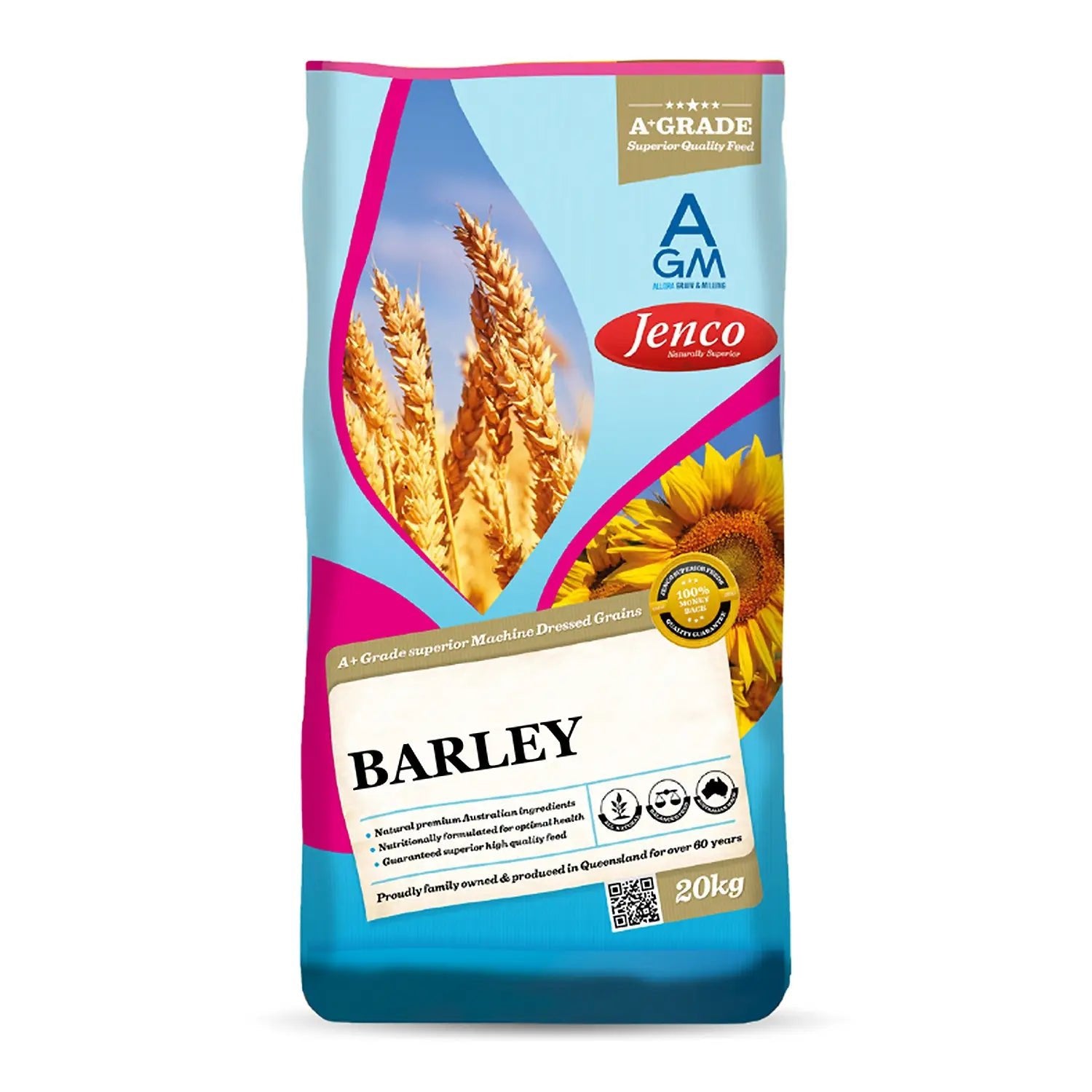 Jenco Whole Barley - Nutritious Feed for Livestock Health – Austral Ag